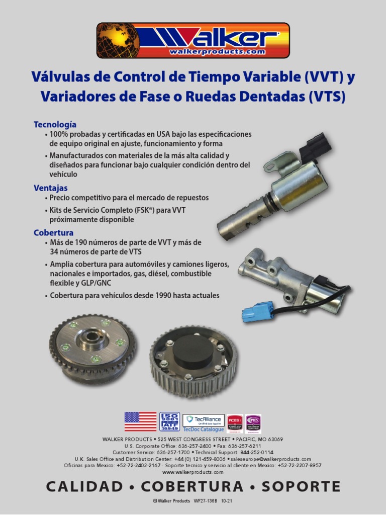 Distribucion Variable Vvti | PDF | Engranaje | Vehículo de motor