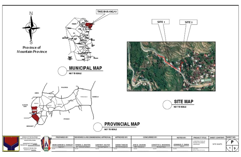 Municipal Map: Province of Mountain Province | PDF