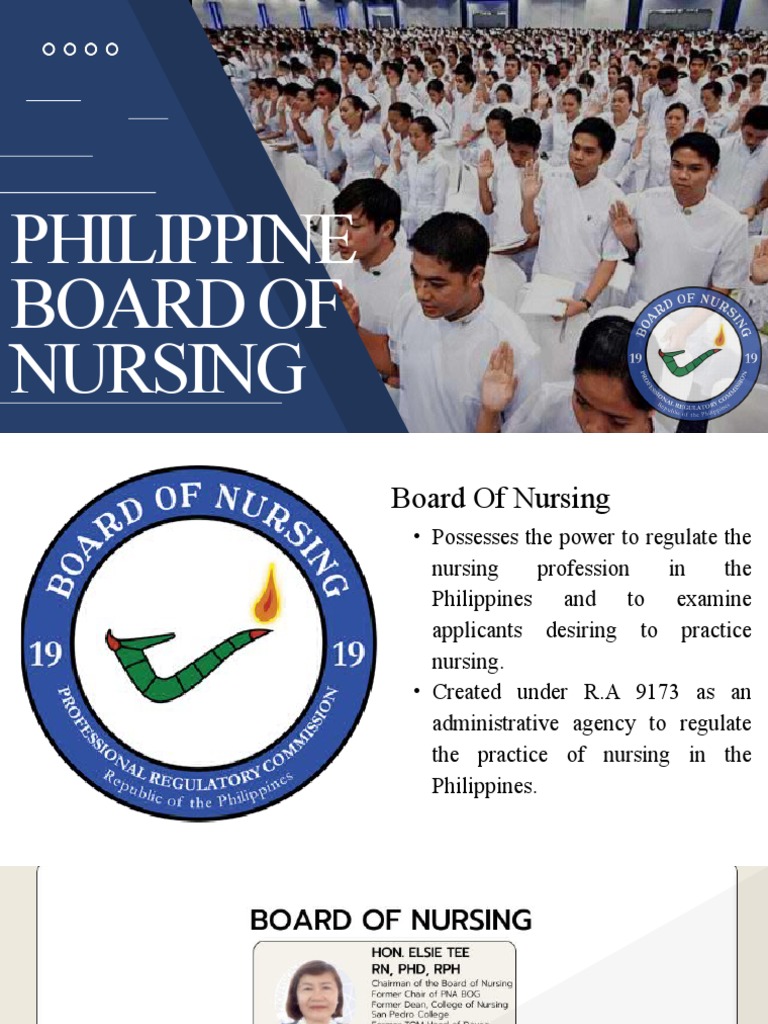 Philippine Board of Nursing Overview | PDF | Nursing | Birth Certificate