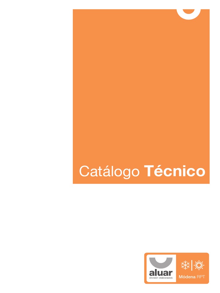 Catalogo Tecnico Modena RPT V2 | PDF | Tornillo | Componentes