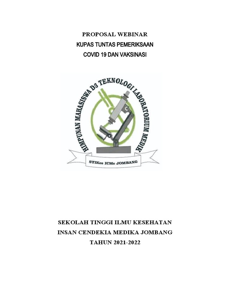 Proposal Webinar HIMA 2021 | PDF