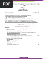 10th Biology Question Bank | PDF | Uterus | Mitosis