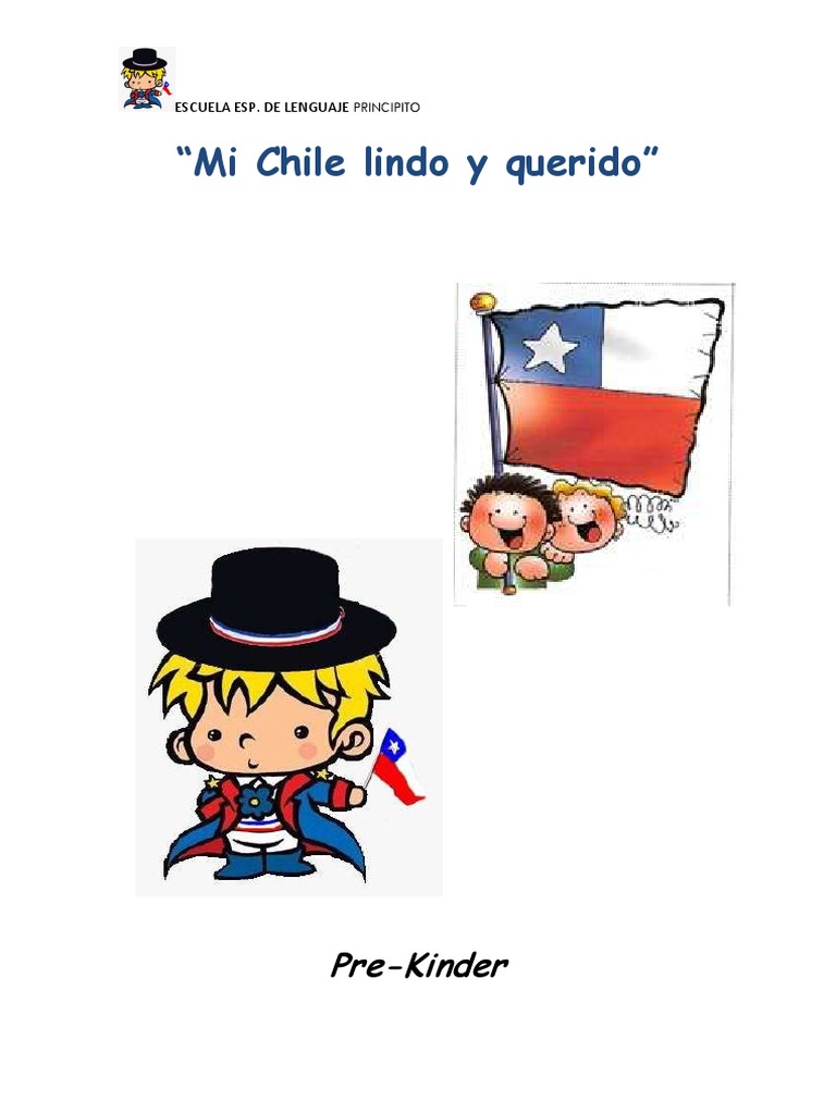 Cuadernillo N 12 Mi Chile Lindo y Querido PreKinder | PDF