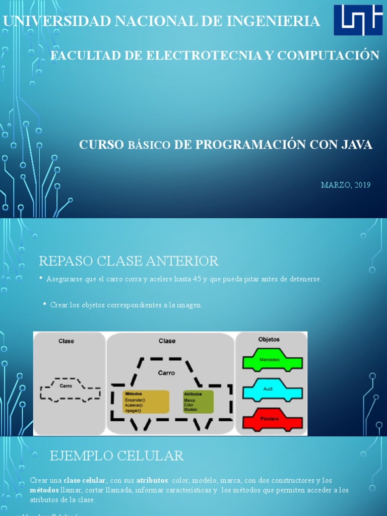 Curso Java: POO y Ejemplos Prácticos | PDF | Herencia (Programación Orientada a Objetos) | Clase ...
