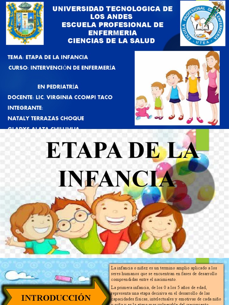 Etapas de La Infancia | PDF | Las emociones | Educación de la primera infancia