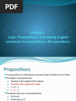 Statements and Logical Connectives Worksheet | PDF | Logic ...