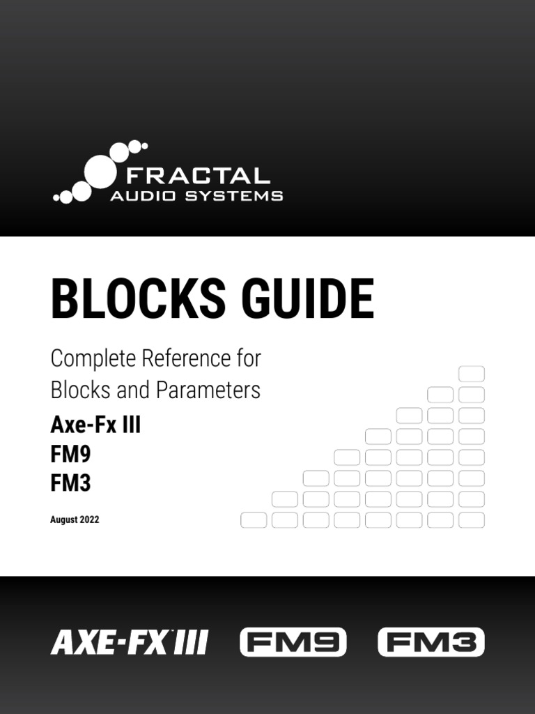 Fractal Audio Blocks Guide | PDF | Amplifier | Loudspeaker