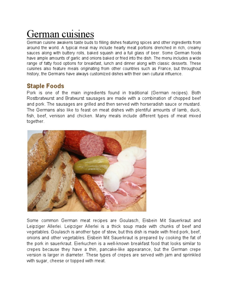 German Project | PDF | Indian Cuisine | Curry
