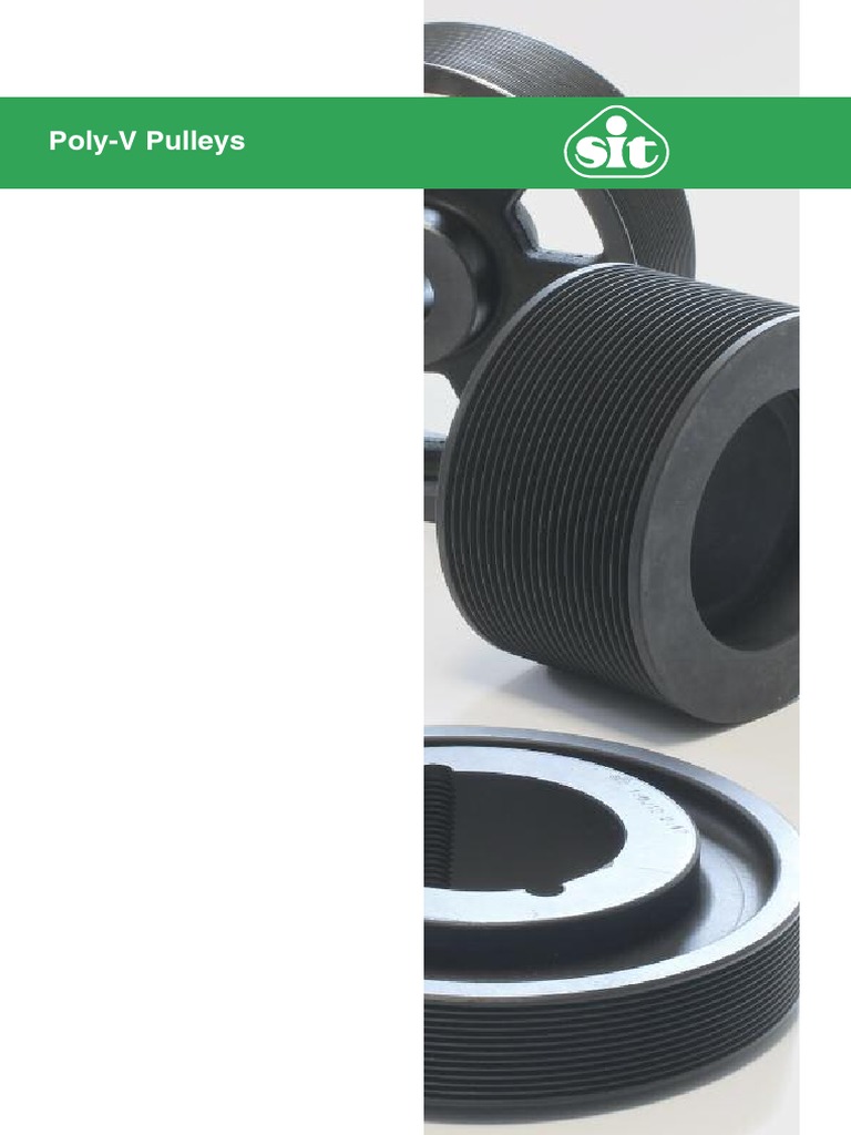 Poly V Pulleys | PDF | Manufactured Goods | Mechanical Engineering