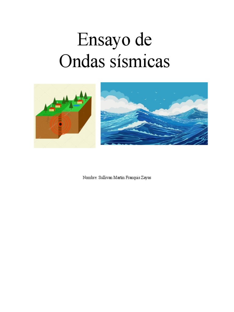 Ondas Sísmicas | PDF | Olas | Temblores