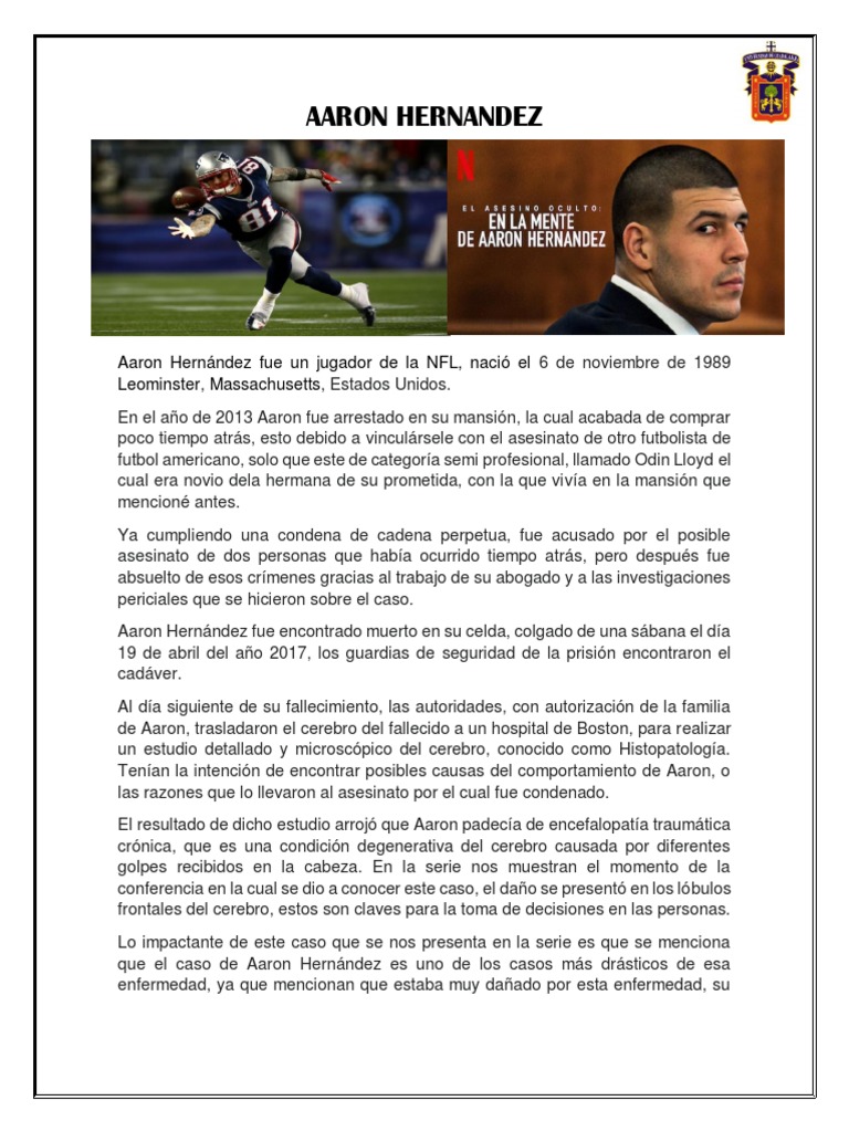 Aaron Hernandez | PDF | Aaron Hernandez