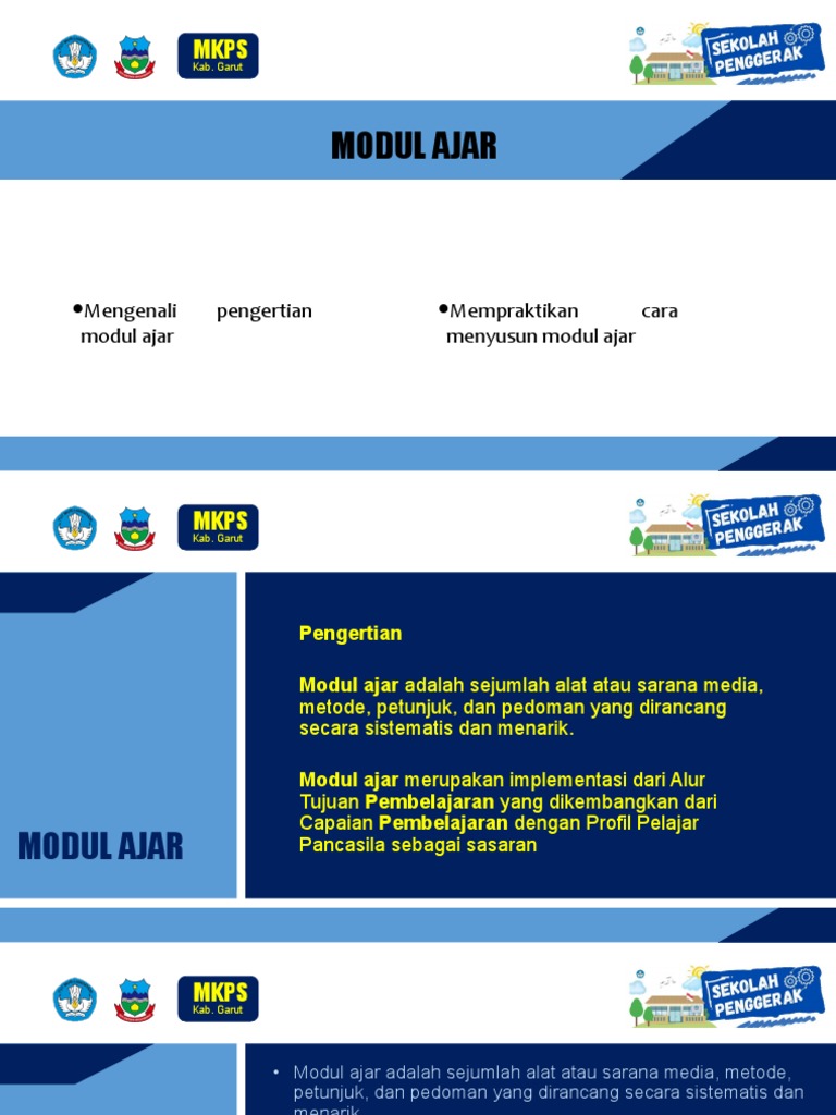 E. Modul Ajar | PDF | Karier & Perkembangan