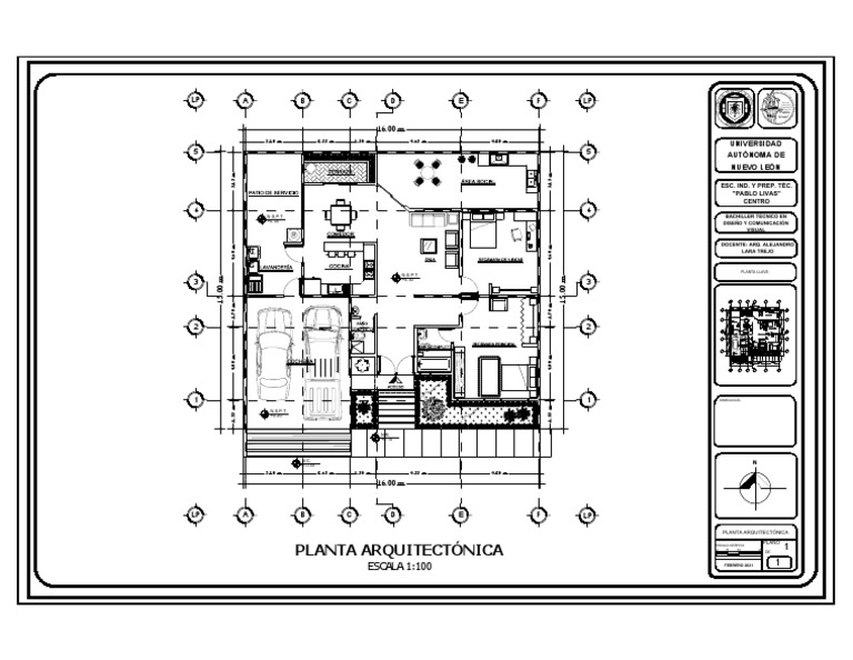 Planta Arquitectónica | PDF