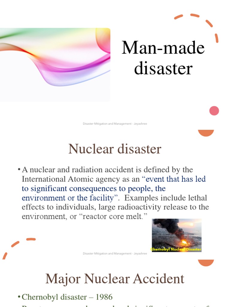 Man-Made Disaster - Nuclear Disaster | PDF | Chernobyl Disaster ...