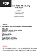 Rubber Compounding: PHR to Weight Guide | PDF | Weight | Kilogram
