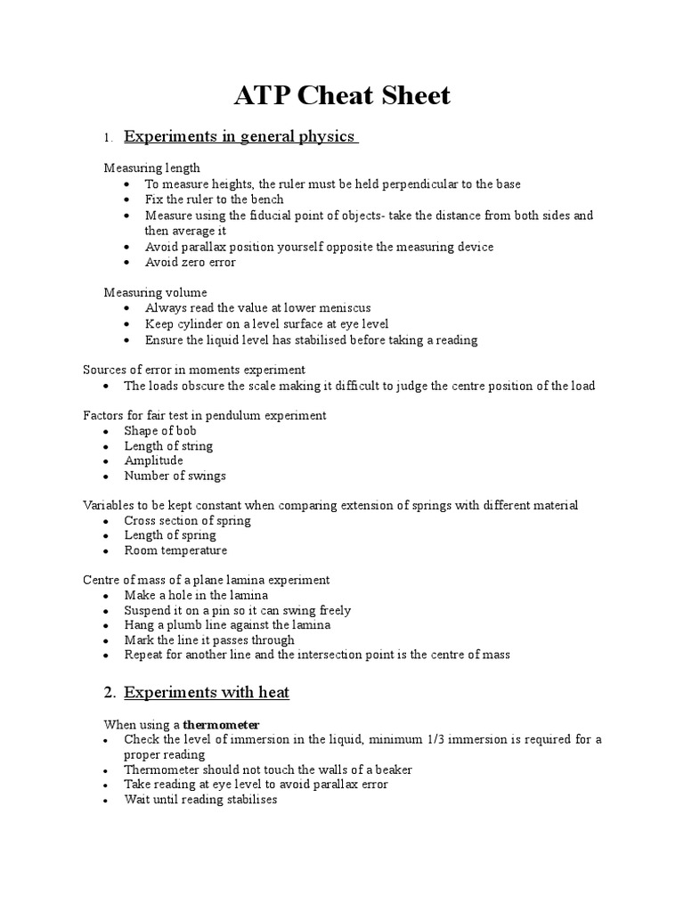 Toaz - Info Atp Notes Igcse Physics PR | PDF | Compass | Temperature