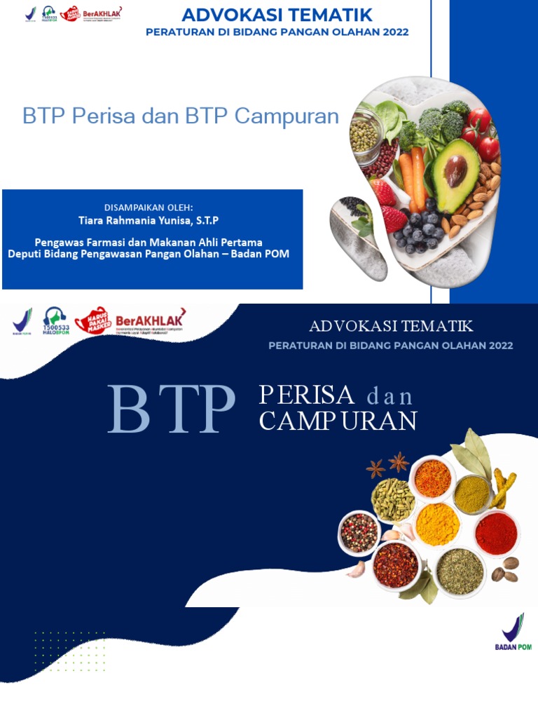 Regulasi Penggunaan Perisa Sintetik | PDF