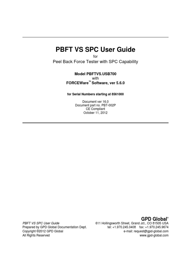 Peel Back Force User Manual | PDF | Installation (Computer Programs) | Usb