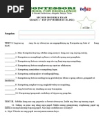 Kindergarten q2 Week3 Worksheets | PDF