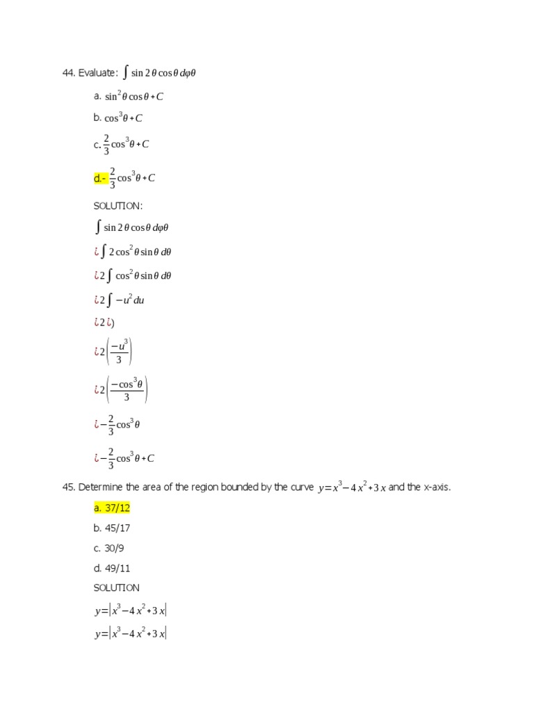 Diff Problems | PDF | Velocity | Acceleration