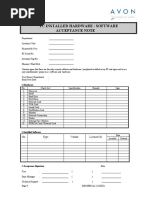 Asset Assignment Form Template | PDF | Laptop | Mobile Phones