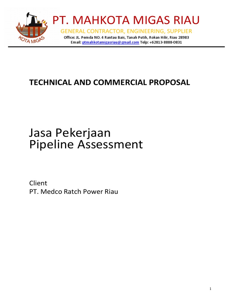 Proposal Pipeline Assessment MRPR by MMR | PDF