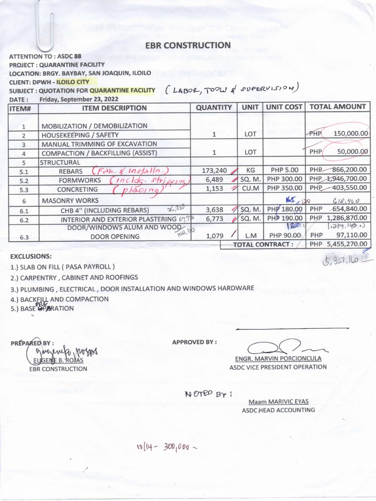 Ebr - Ilo Ilo Project | PDF