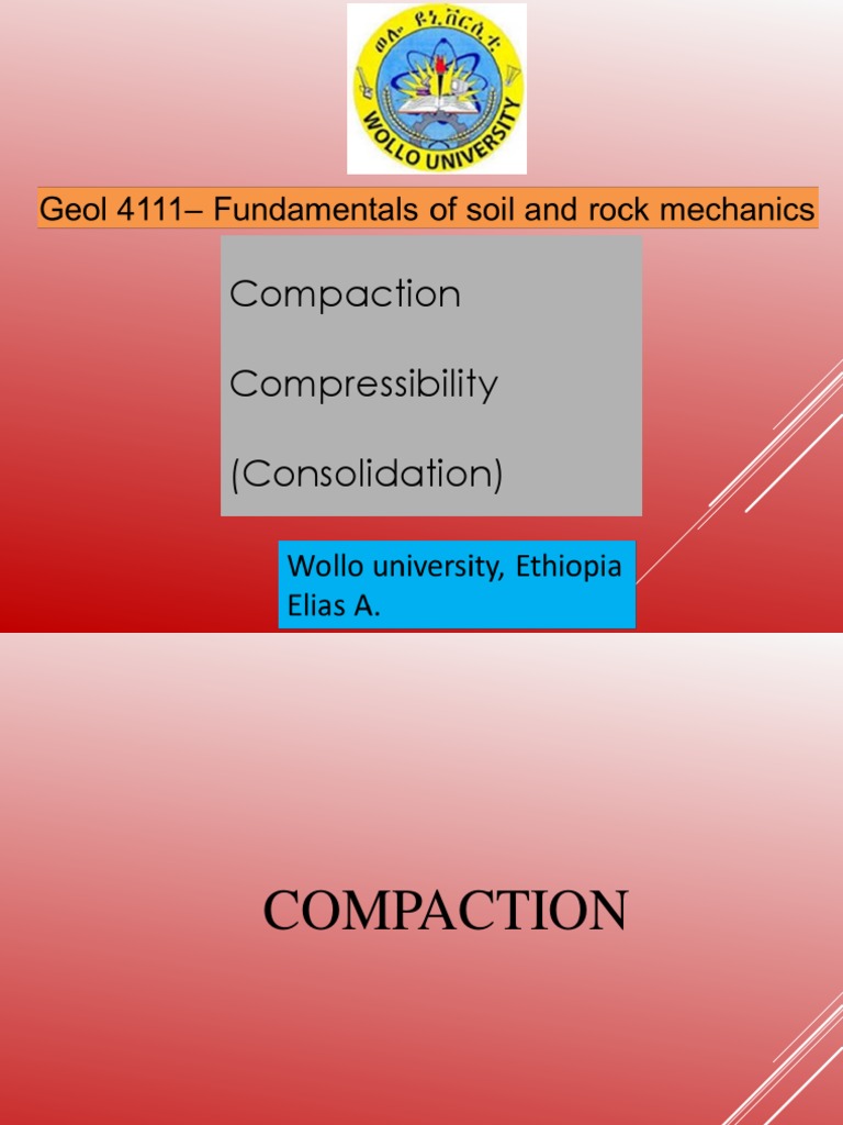 Lecture 6 - Compaction & Consolidation | PDF