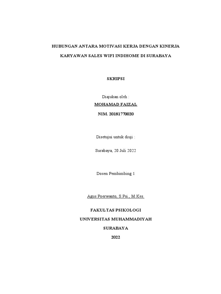 Bab Iv Dan V Faizal | PDF