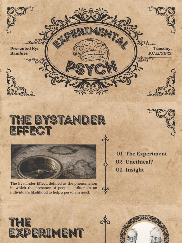 The Bystander Effect | PDF | Psychology | Cognition