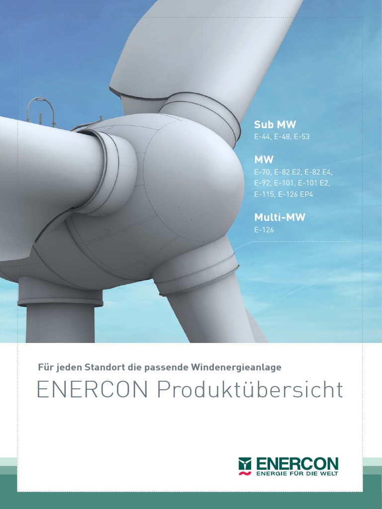 ENERCON Produkt de 6 2015 | PDF