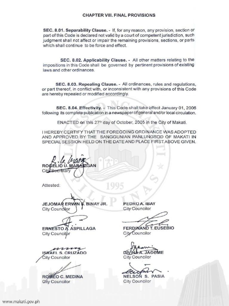 Chapter 8 Revised Revenue Code - Makati | PDF