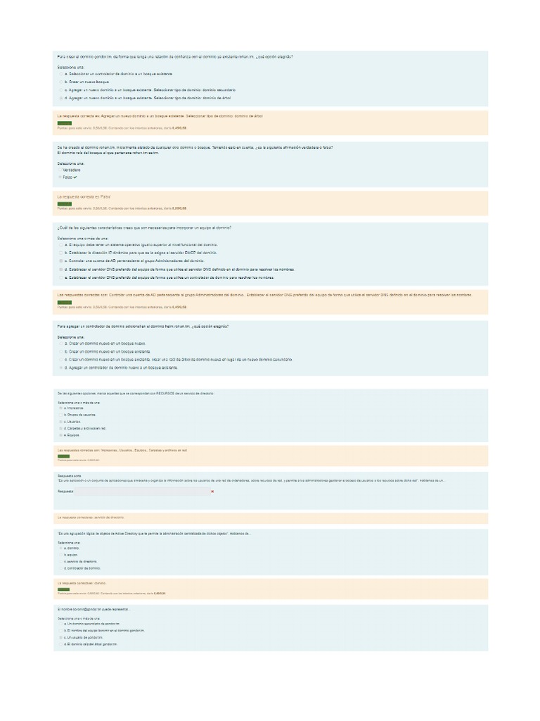 Examen Sor Tema 2.1 | PDF