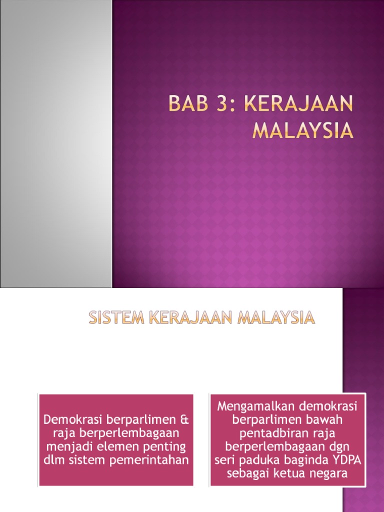 PA Sem 1 Kerajaan Malaysia | PDF | Hukum