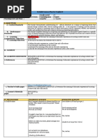 Lesson Plan | PDF | Irony | Learning