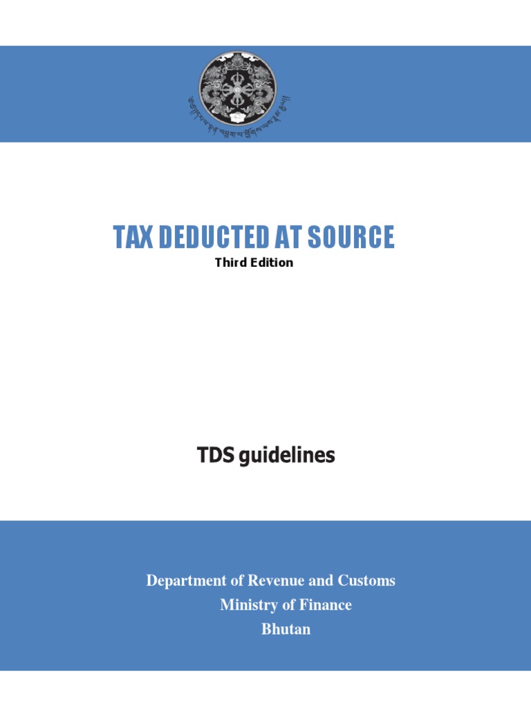 TDS Guidelines (Third Edition) - 0 | PDF | Taxes | Dividend