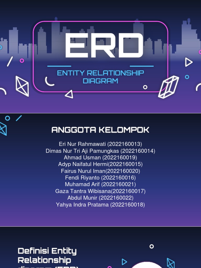 Pengenalan ERD untuk Mahasiswa | PDF