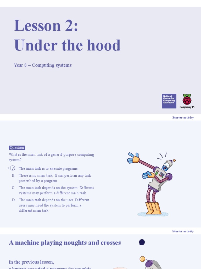 Unit2 Slides Computing Systems Y8 | PDF | Computer Data Storage | Central Processing Unit