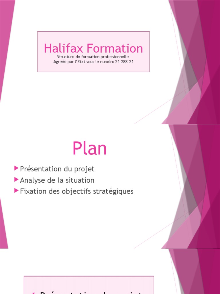 Halifax Formation Pdf Analyse Swot Économie