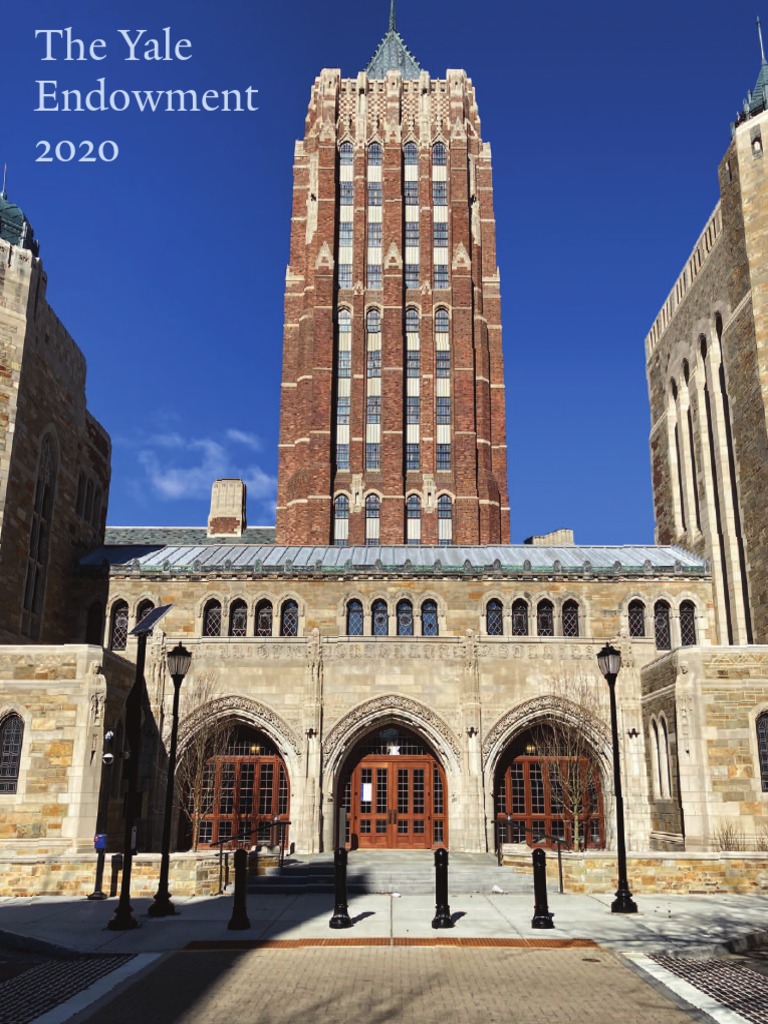 2020 Yale Report | PDF | Asset Allocation | Venture Capital