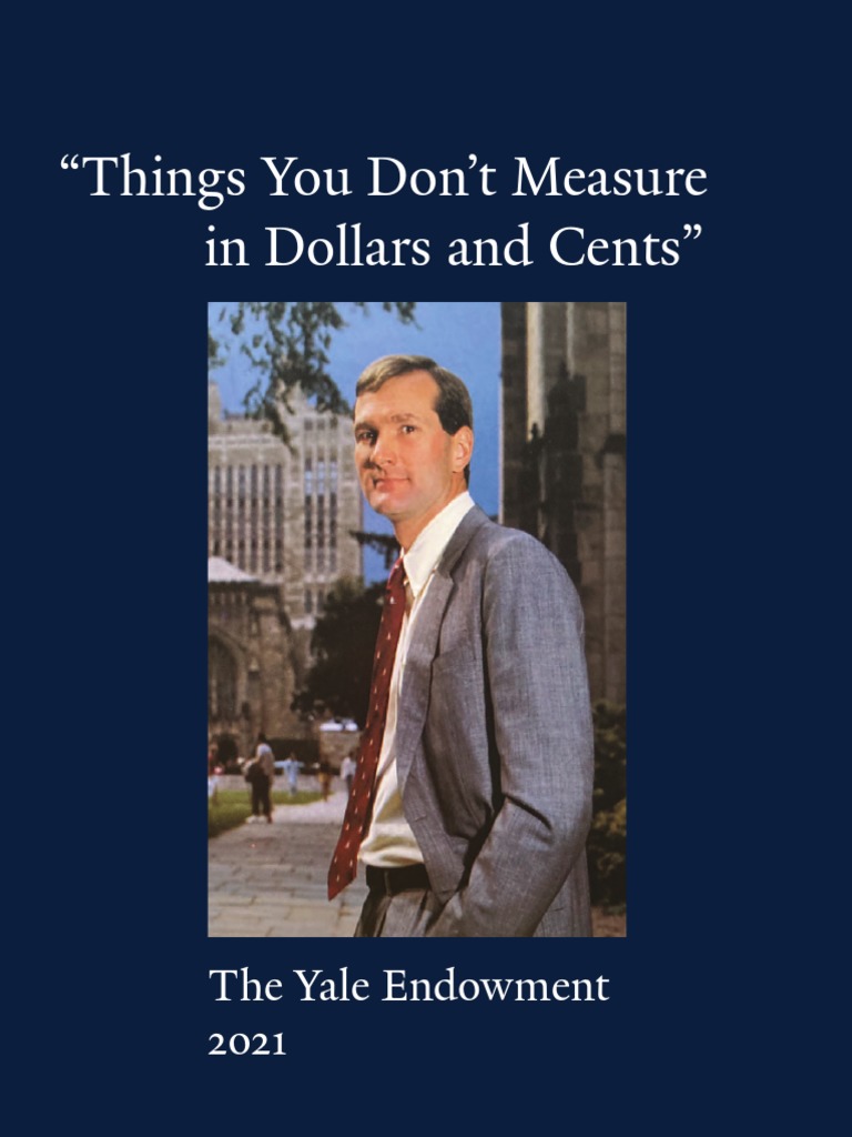 2021 Yale Report | PDF | Asset Allocation | Financial Endowment