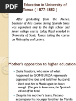 Chapter 5 Rizal Summary | PDF | Philippines