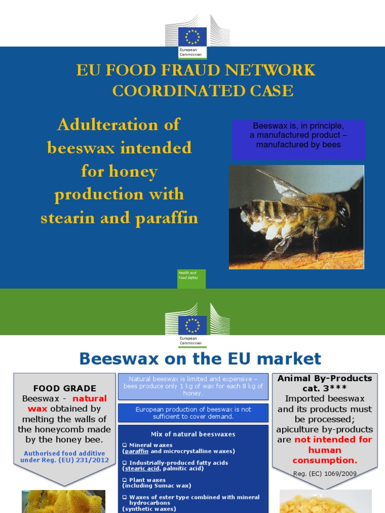 Food Fraud Succ Coop Beeswax | PDF | Wax | Honey