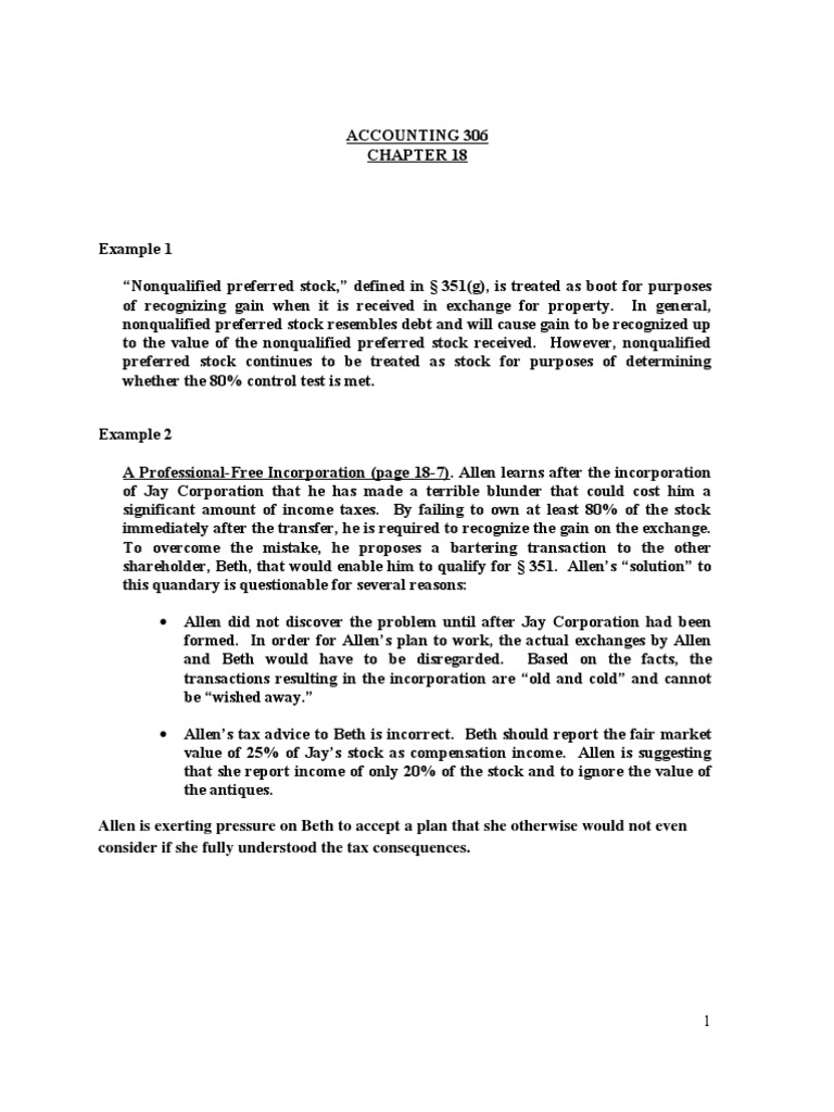 Chapter Examples | Download Free PDF | Stocks | Corporations
