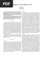 Allomancy and Its Metals in Mistborn | PDF | Bronze | Metals