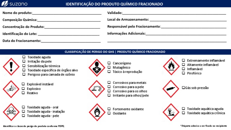 Anexo IV - Etiqueta de Fracionamento | PDF