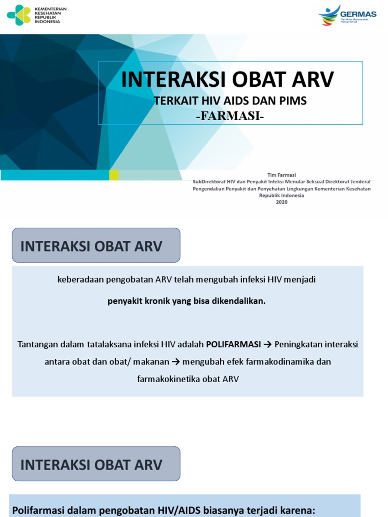 2022 MI2 Interaksi Obat ARV | PDF