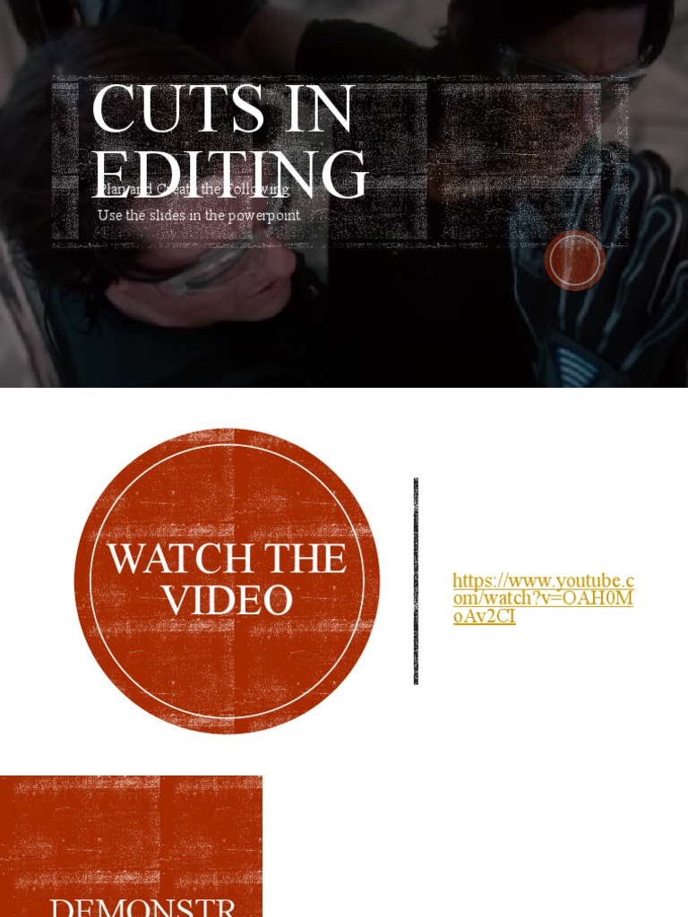 Cuts in Editing | PDF