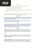 SOP for Personal Hygiene in Pharma | PDF | Wellness