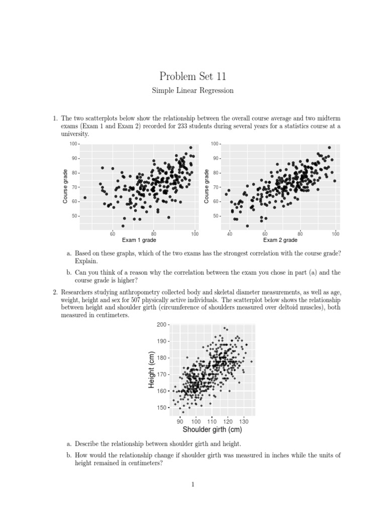Simple Linear Regression | Download Free PDF | Errors And Residuals | Regression Analysis